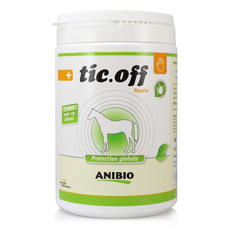 Tic off Cheval : Protection contre les tiques pour cheval - Anibio